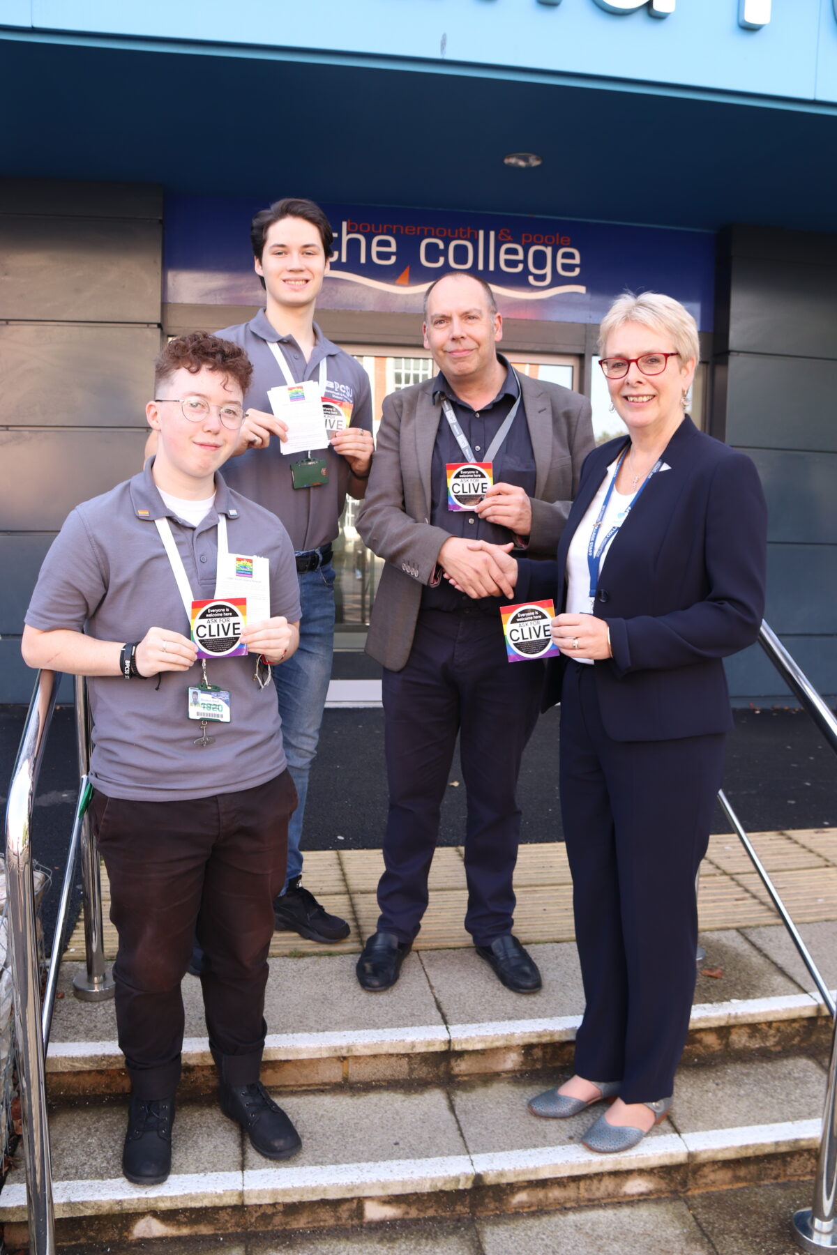 “Ask for Clive” campaign launches at Bournemouth & Poole College ...
