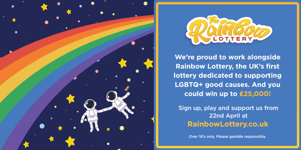 Rainbow Lottery launch — Network participation and support: – LGBT+ Network For Change